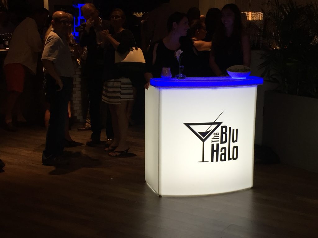 Blu Halo Glows - Tallahassee Table